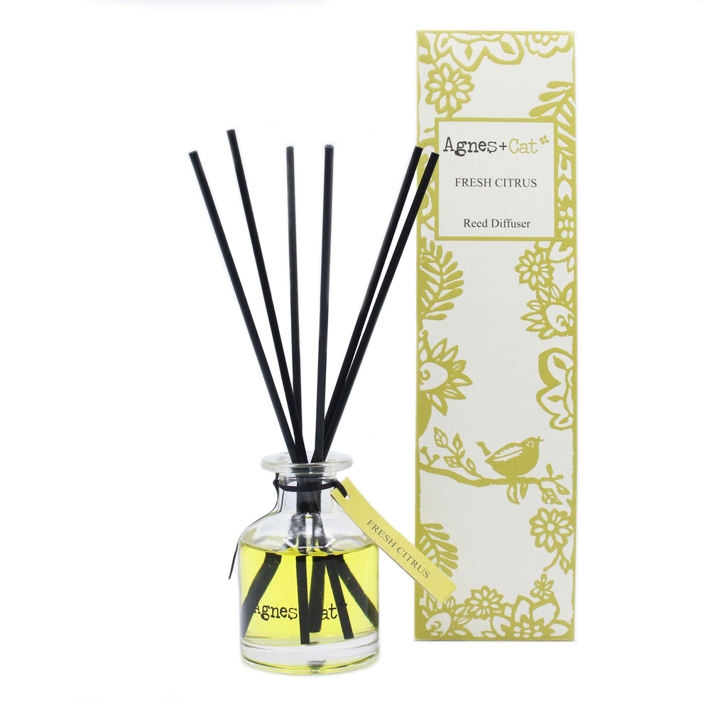 Fresh Citrus Reed Diffuser - 140ml Invigorating Home Fragrance ...